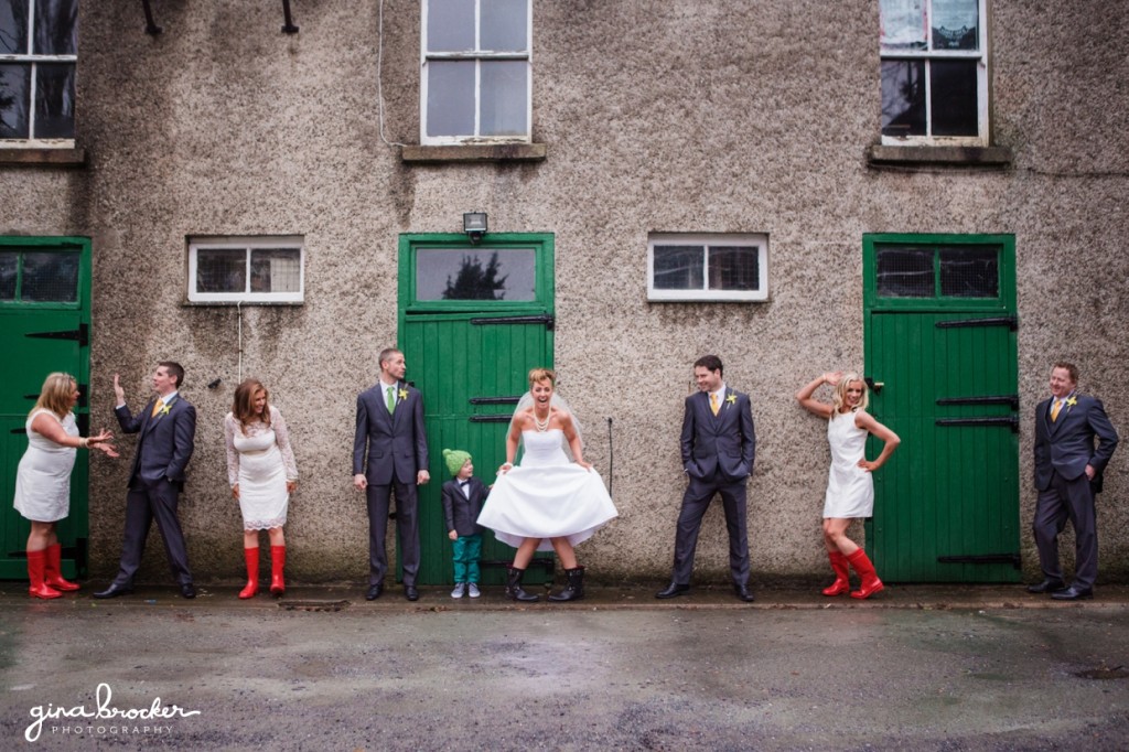 The Fun and Retro Wedding of Laura & Evan - Gina Brocker Photography