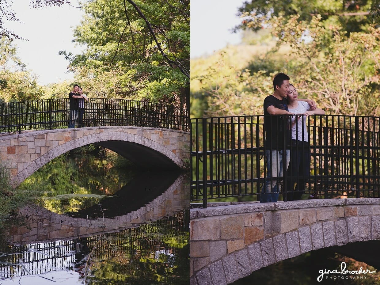 Nan & Bowen's Boston Engagement in Back Bay Fens - Gina Brocker Photography
