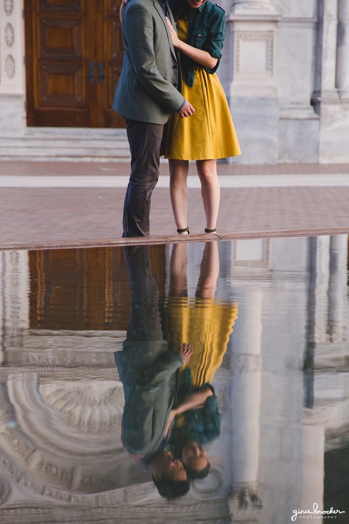 Nan & Bowen's Christian Science Center Engagement Session - Gina ...